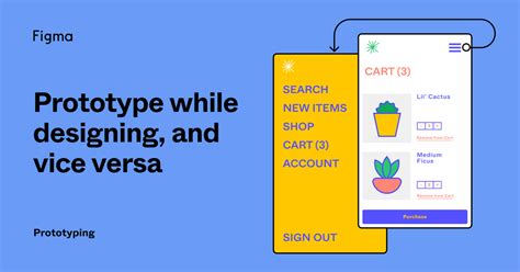 free prototyping tool to create clickable prototypes figma
