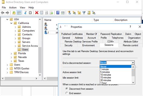 configuring rdp rds sessions limits timeouts on windows windows os hub
