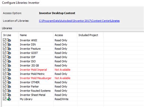 solved content center is empty autodesk community