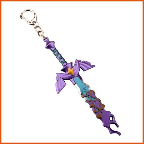 Zelda Tears Of The Kingdom Master Swords Keychains Link Hero Key Ring