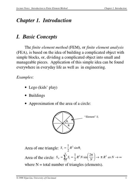 Finite Element Methods Lectures Download Free Pdf Finite Element