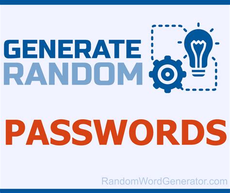 random password generator — generate strong passwords