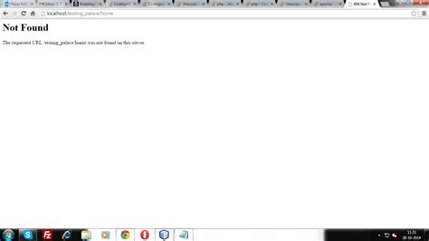 php htaccess is not working in codeigniter stack overflow