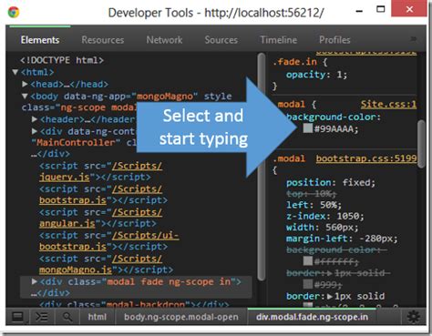 chrome workspaces edit source from the chrome dev tools
