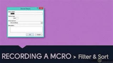 macro recorder recording your first excel macro free