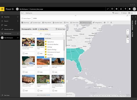 arcgis maps for microsoft power bi boost your map visualisations