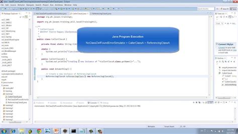 java lang noclassdeffounderror wrong classpath youtube