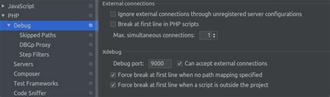 Настройка xdebug docker compose в phpstorm ubuntu 16 04 stack