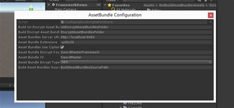 assetbundle framework developed in unity3d game developer swordmaster