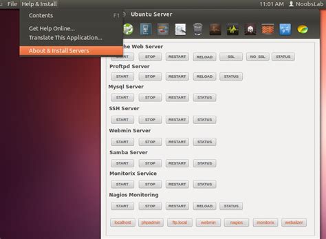 install ubuntu server manager utility in ubuntu linux mint