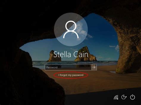 how to reset a forgotten windows 10 password of a local microsoft account