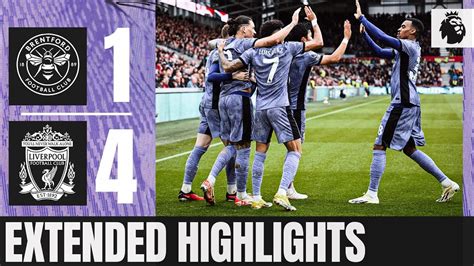 Nunez Mac Allister Salah And Gakpo Goals Brentford 1 4 Liverpool