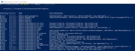powercli installation and update using powershell gallery
