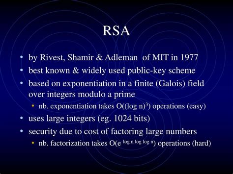 Public Key Cryptography And The Rsa Algorithm Ppt Download