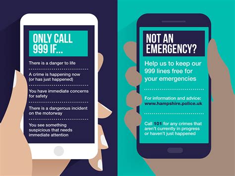 help us to help you only call 999 in an emergency hampshire