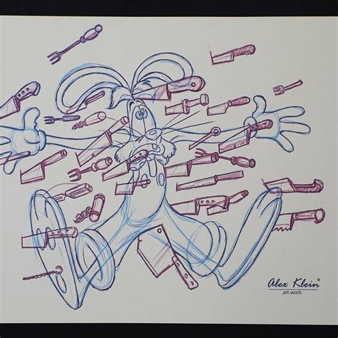 Framed Roger Rabbit Etsy