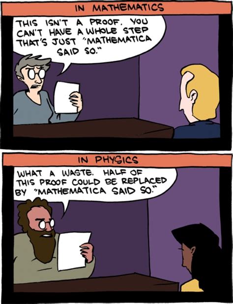 mathematics vs physics math humor math jokes science humor