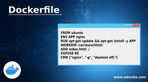 dockerfile guide to how dockerfile works in docker with advantages