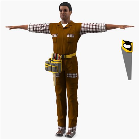 工人制服集合 3d模型 149 Fbx Obj C4d Unknown 3ds Max Ma Lxo Blend