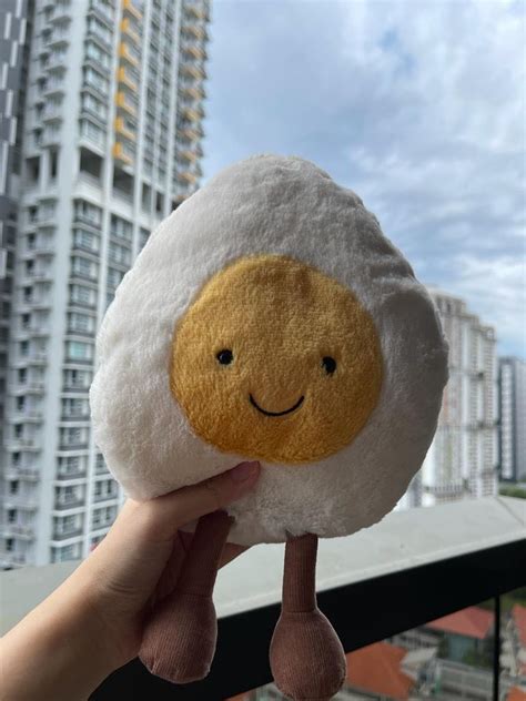 Jellycat Amuseable Happy Boiled Egg Large Hobbies And Toys Toys