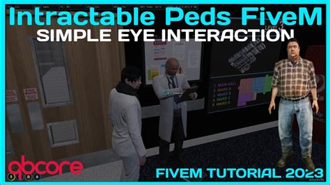 how to add target ped qb target intractable ped qbcore fivem