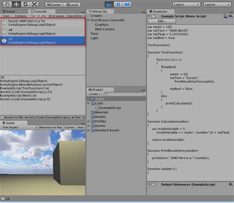 Advanced Computer Graphics Introduction To Scripting With Unity3d Part 1