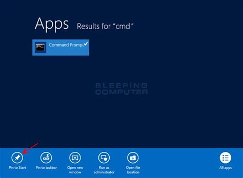 how to open an elevated command prompt in windows 8