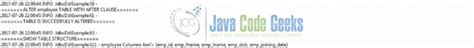 jdbc ddl example examples java code geeks 2022