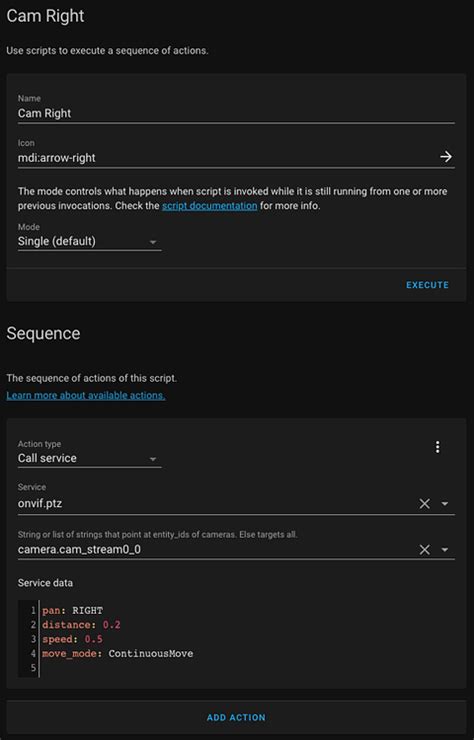 xiaovv camera via onvif integration configuration home assistant
