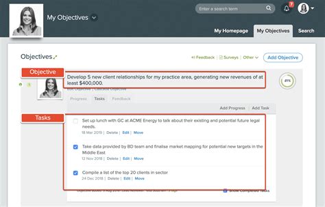 The Difference Between Objectives And Tasks Objectivemanager Help