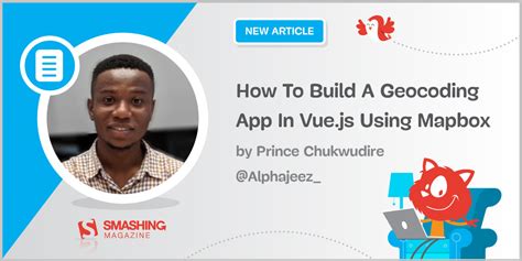 how to build a geocoding app in vue js using mapbox