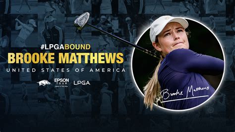 Brooke Matthews Secures Lpga Tour Membership For 2025 Through Epson