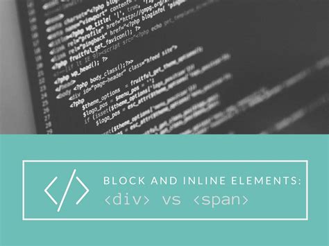block level and inline elements the difference between and by