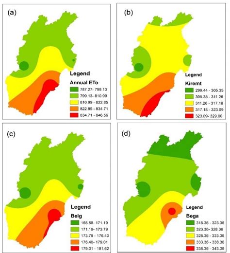 Spatial Variability In Annual And Seasonal Eto Of Modjo Watershed
