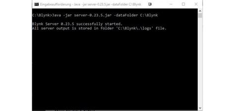 esp8266 blynk server installation guide