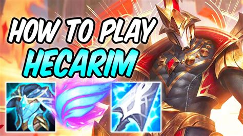 How To Play Hecarim Jungle Diamond Guide Build And Runes Arcana