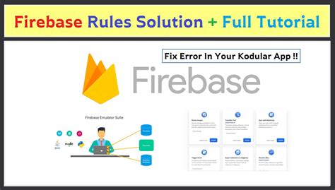 firebase rules problem solve firebase rules tutorial aia kart