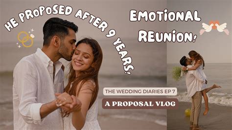 Surprise Proposal After 9 Years Ldr Couple Reunites Very Emotional