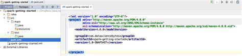 getting started with spark running a simple spark job in java