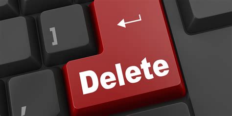 the power of delete huffpost