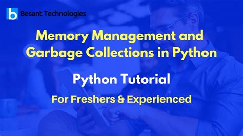 memory management and garbage collections in python python tutorial