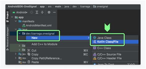 how to add push notifications to an android app with java and kotlin