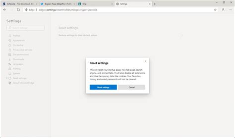 Completely Reset The Chromium Based Microsoft Edge Browser