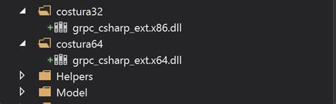 c how to include grpc csharp ext x86 dll with fody costura stack