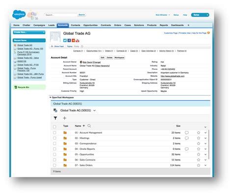 opentext extended ecm for salesforce® opentext