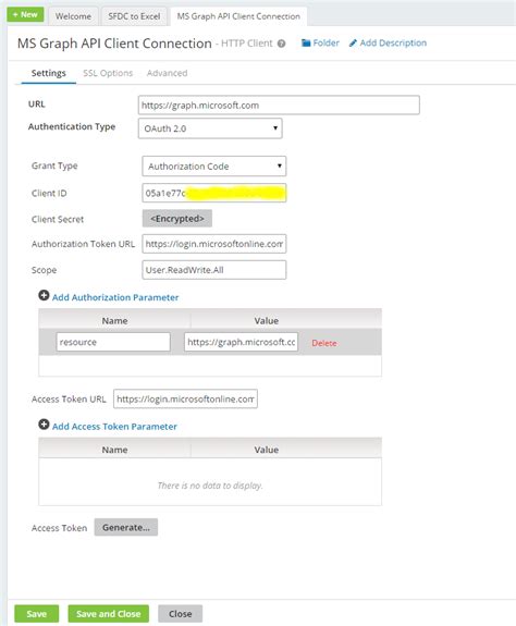 integrating with the microsoft graph api
