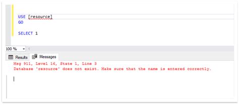 resource database in sql server facts