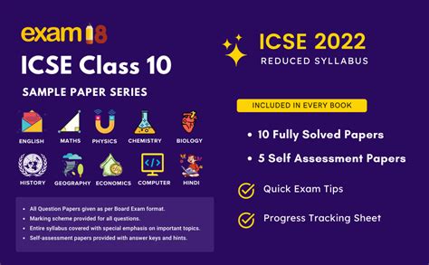 Exam18 Icse Sample Question Papers Class 10 Geography Book Reduced