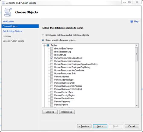 how to script data in ms sql server 2012 using generate