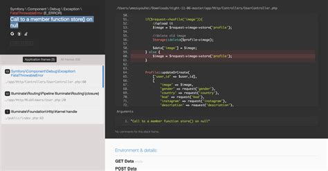 php laravel5 8 update image call to a member function store on